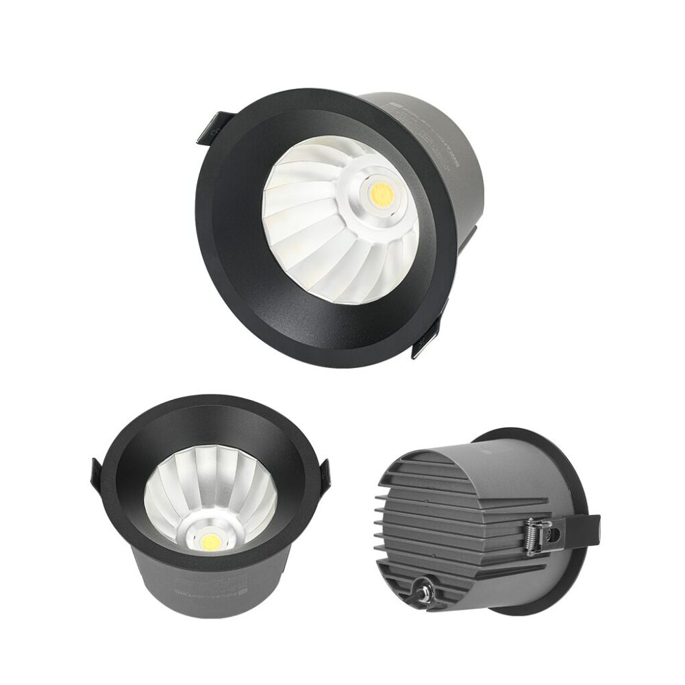 28/30/32/35W Sauron 3CCT LED Round Downlight - PioLED