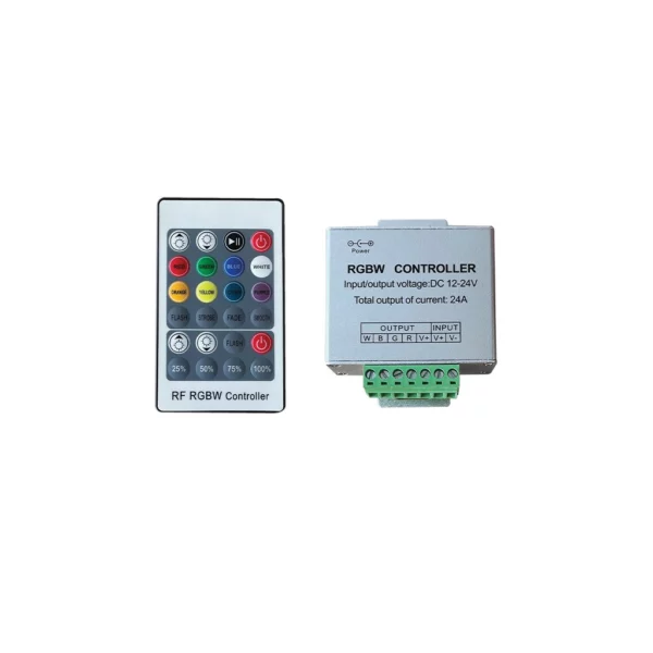 RGBW Controller With Remote - PioLED Lighting - Industrial, Commercial ...