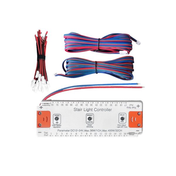 Stair Light Controller for 12/24V LED Strip Lights - PioLED Lighting ...