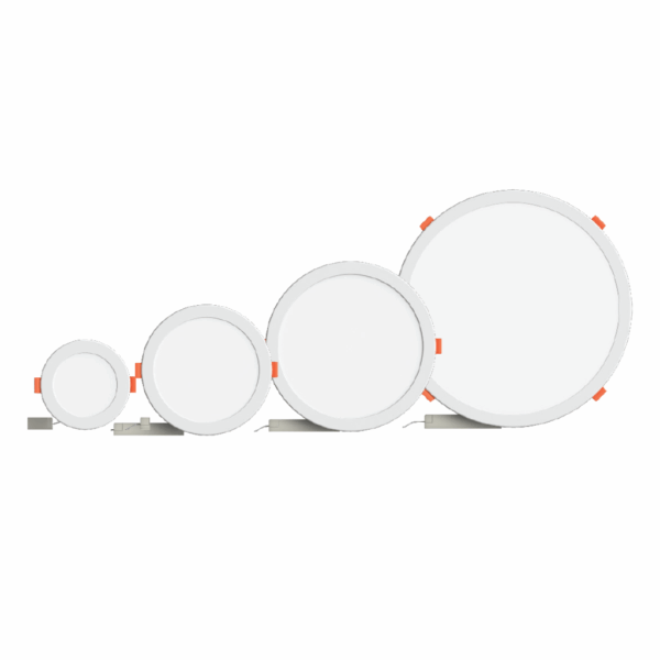 24W PMMA Recessed Round Panel - PioLED Lighting