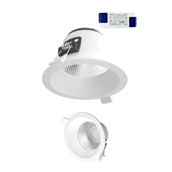 10W Legend 3CCT LED Round Downlight - PioLED Lighting - Industrial ...