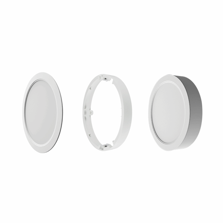 9W Luka LED Recessed Round Panel - PioLED Lighting - Industrial ...
